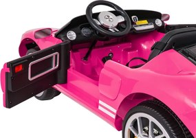 Elektrické autíčko Ford GT růžové