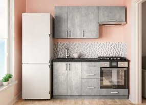 Casarredo - Komfort nábytek Kuchyně FELIPE A 160 beton/beton