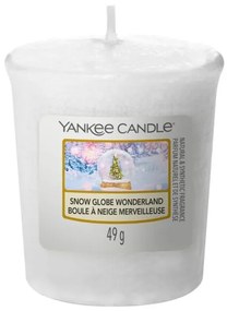 Yankee Candle Vonná Svíčka Votivní Snow Globe Wonderland, 49 g