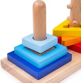 Bigjigs Toys Nasaď a otoč / od 2 let