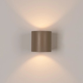 Sollux Lighting Nástěnné svítidlo ORBIS 1 taupe