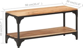 vidaXL Konferenční stolek 90 x 30 x 40 cm masivní akáciové dřevo [320260]