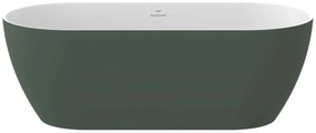 Ravak Freedom O Tec - Volně stojící vana, 170x77 cm, Grey Green/bílá CD11200000