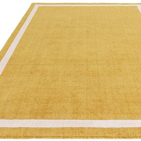 Tribeca Design Kusový koberec Buster Border Ochre Rozměry: 160x230 cm