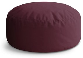 Sablio Taburet Circle Červeno fialová: 40x50 cm