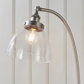 Endon 91741 - Stojací lampa HANSEN 1xE27/40W/230V matný chrom