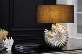 Noble Home Stříbrná stolní lampa Shell