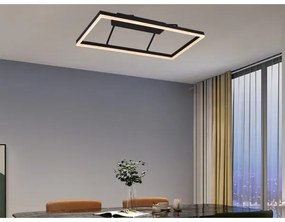 LED Stmívatelný přisazený lustr LED/55W/230V 3000-6500K + dálkové ovládání