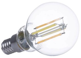 LUUMR Smart LED kapková lampa sada 2 žárovek E14 4,2W CCT čirá Tuya