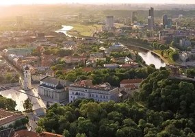 Trefl - Puzzle - Vilnius, Litva / 1000 dílků / 68.3 x 48 cm / věk 12+