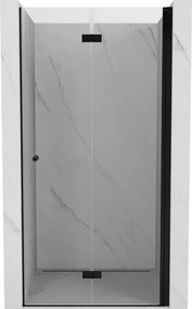 Mexen Mist-F skládací sprchové dveře pravé 105 cm, transparentní, černé - 8A6-105-000-70-00-P