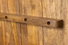 Designová vysoká komoda Talitha 120 cm černá / bílá