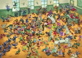 HEYE Puzzle Spravedlnost pro všechny! / 1000 dílků / 70 x 50 cm