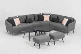 Doppler MELIA LIKA-TEX® zahradní sedací souprava šedá