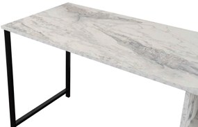 Designový psací stůl Geillis 240 cm vzor mramor frézie
