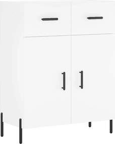 Skříň highboard bílá 69,5 x 34 x 180 cm kompozitní dřevo 3198153