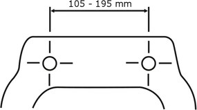WC sedátko Wenko Soda, 45 x 37,5 cm