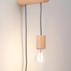 Sollux Lighting Nástěnné svítidlo NIMBI E27 s vypínačem