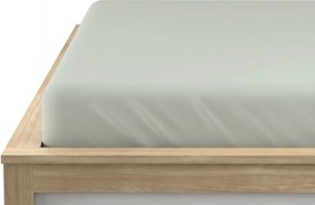 Jersey prostěradlo světle mentolové 90 x 200 cm