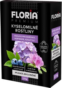 FLORIA PREMIUM Hnojivo KYSELOMILNÉ ROSTLINY 2,5 kg