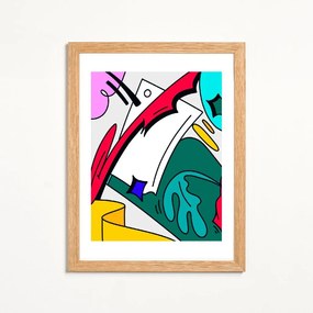 PAUSER | Cleaver I Rám: Černý, Velikost: 30 x 20 cm
