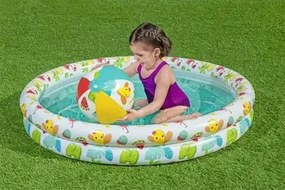 Bestway Nafukovací SET - bazén 112cm  plavací kruh 51cm  míč 41x15cm