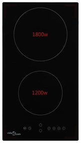 Keramická varná deska 2 varné zóny dotykové ovládání 3 000 W,  50783