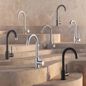Kuchyňská dřezová baterie QUADRON KATE černá