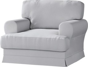 Potah na křeslo IKEA Ekeskog barva bílá látka pletený vzor