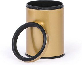 Odpadkový koš 10 l, zlatý