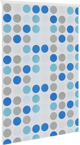 Sprchová roleta 160 x 240 cm kruhový vzor 142857
