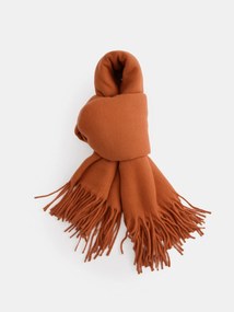 Sinsay - Deka s třásněmi - oranžová