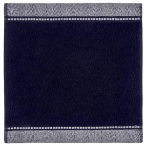 BROOKLYN ručník s bordurou 30 x 30 cm, modrý