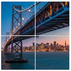Obraz na plátně - San Francisco - čtverec 3923D (100x100 cm)