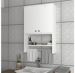 Asir | Koupelnová nástěnná skříňka VIRA 90x59 cm bílá | AS1328