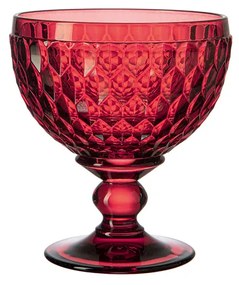 Široká sklenice na šampaňské z kolekce BOSTON červená