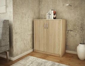 Casarredo - Komfort nábytek Skříňka AGNES/HIT 2D K017, dub sonoma