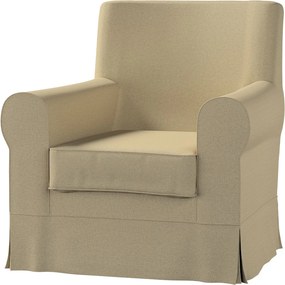 Potah na křeslo IKEA Ektorp Jennylund barva zelená látka pletený vzor