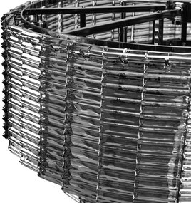 Toolight Toolight, závěsné stropní svítidlo 62cm, 8xE14, APP1678-8CP, šedá, OSW-09313