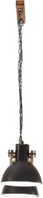 Industriální závěsné svítidlo 25 W černé 109 cm E27 320527