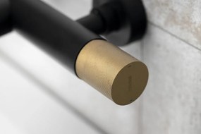 Sapho Ultratap vanová baterie nástěnná 150 mm zlatá matná černá UT010TBG