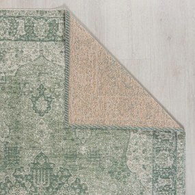 Flair Rugs, Kusový koberec Manhattan Antique Green, 155x230, zelená, ložnice