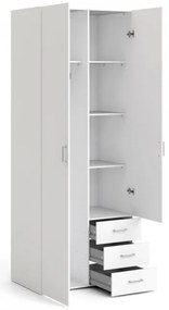 FALCO Bílá skříň Home 25