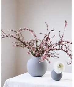 Kulatá váza Ball Grey 20 cm COOEE Design