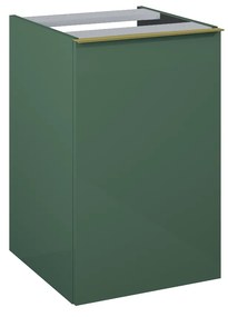 Elita Look, závěsná skříňka s košem 40x45x64 cm PDW, zelená matná, ELT-168567