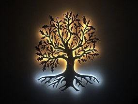 Li-Go "Dub" světelný strom 230V 68x80 cm provedení povrchu: dub světlý