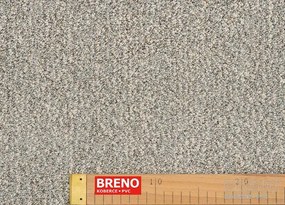 Breno Metrážový koberec ELEGANCE 83590 šedobéžový, šíře 400 cm, Šedá/Béžová