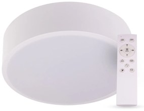 T-LED SMART TUYA Bílé LED stropní svítidlo kulaté 500mm 48W CCT s DO