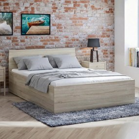 Maxi Postel STELA 90x200 cm, Dub sonoma