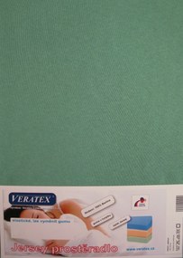 Veratex Jersey prostěradlo postýlka 70x160 cm (č.28-tm.zelená) 70 x 160 cm jersey